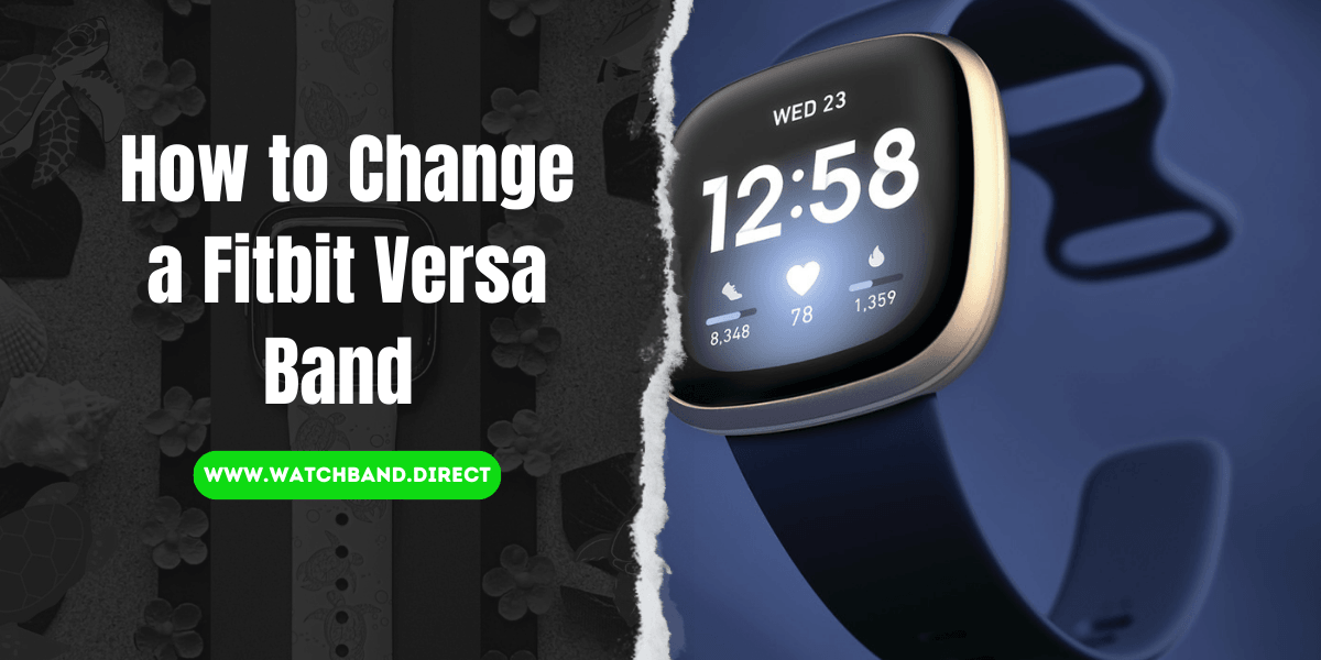 How to Change a Fitbit Versa Band | watchband.direct