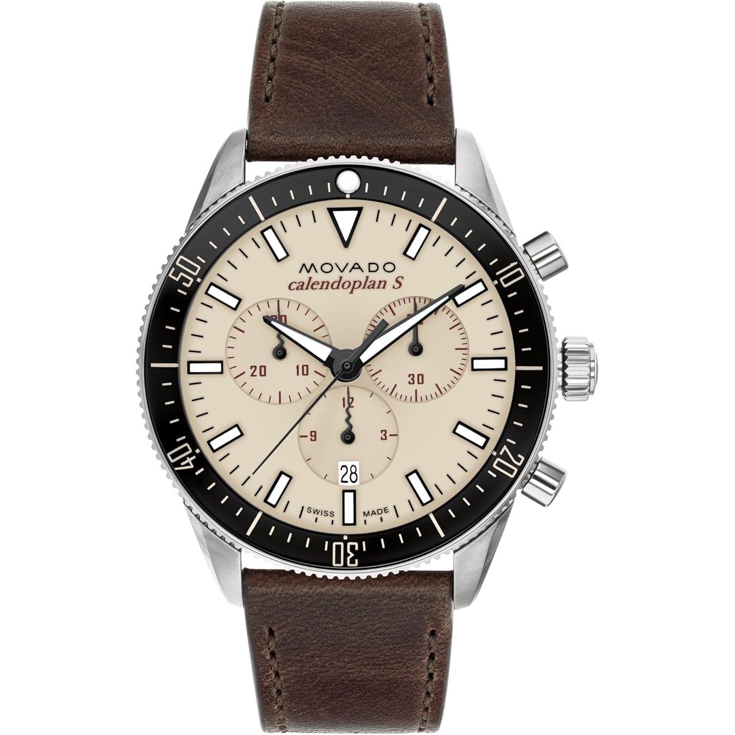 Movado Heritage Series Calendoplan S Men's Watch - Swiss Quartz ...
